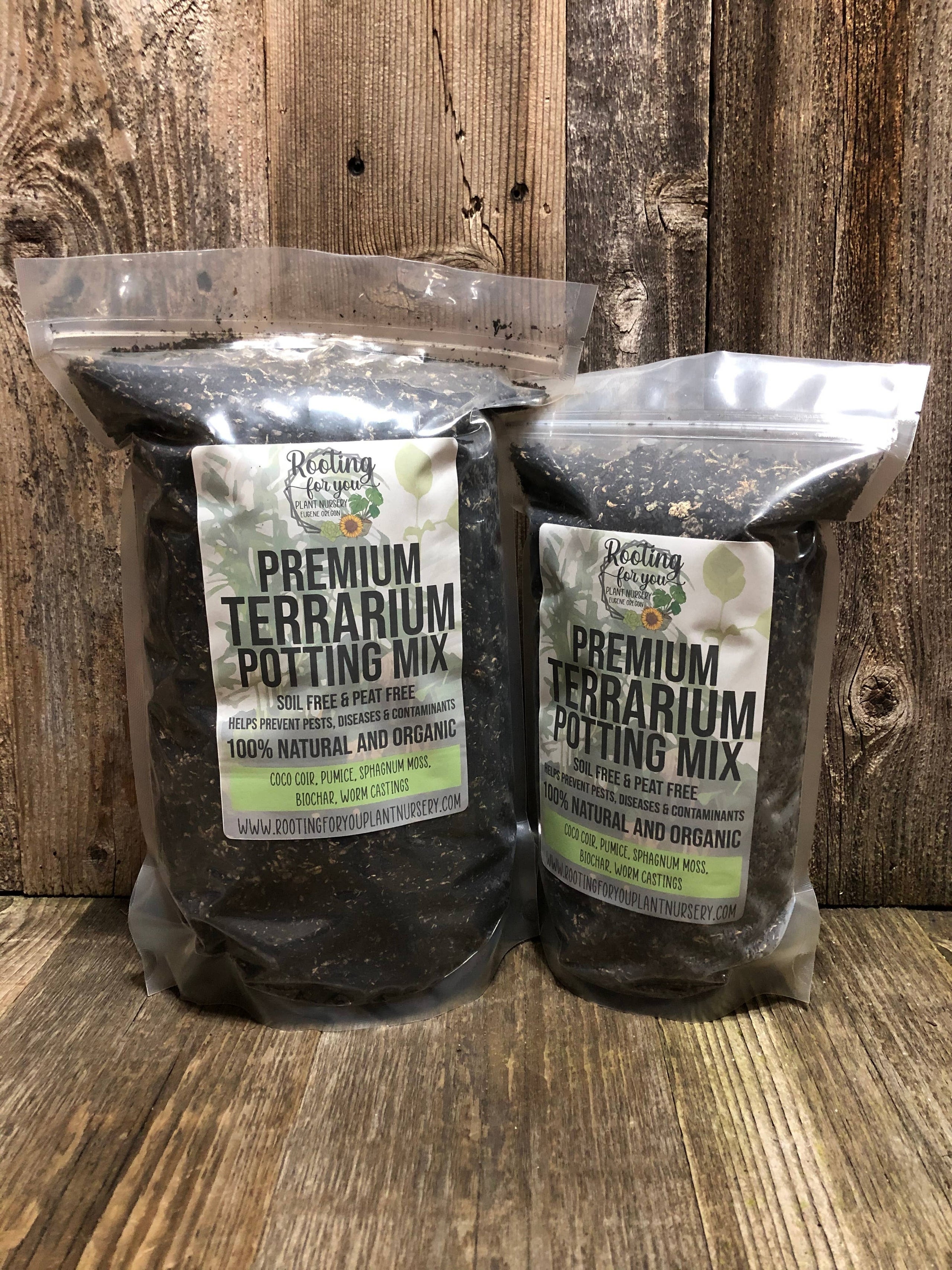 TERRARIUM Premium Potting Mix | Gloriousgreenhouseplants.com